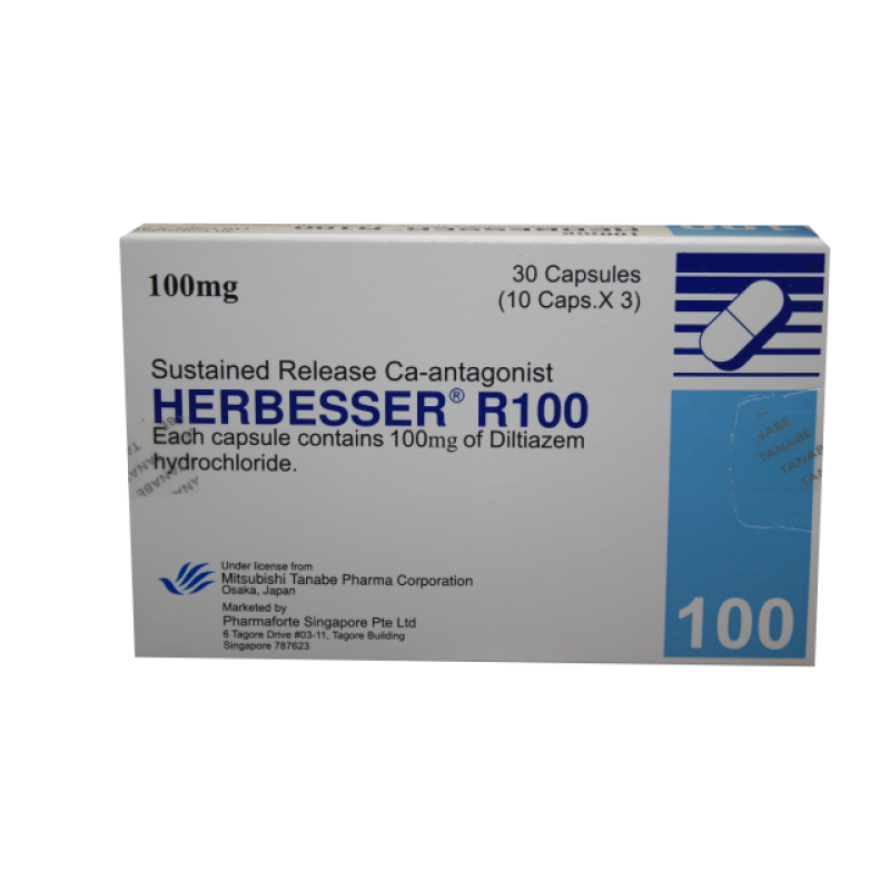 Herbesser R 100mg – Sukitha Pharmacy & Clinic (Pvt) Ltd